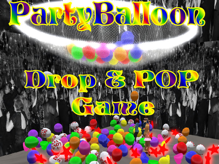 Second Life Marketplace - PROMO199 BIRTHDAY REZDAY PARTY, GAME Balloon ...